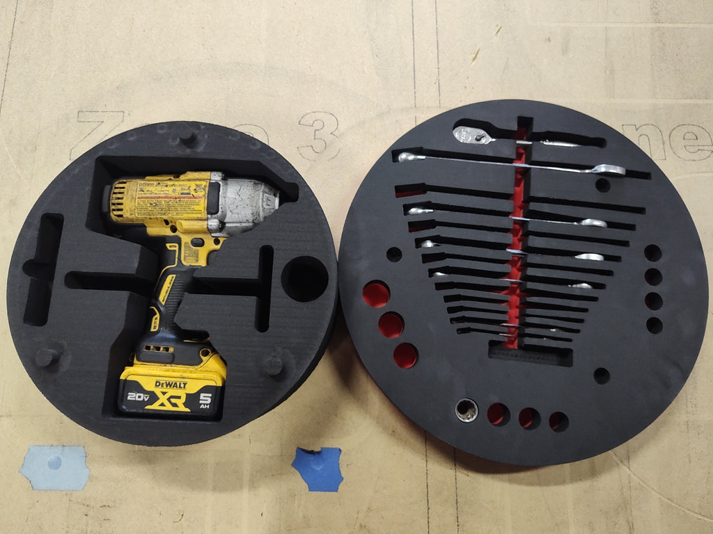 Universal Spare Wheel/Tire Tool Storage